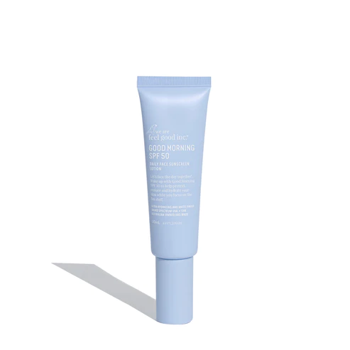 Good Morning Daily Face Sunscreen SPF50+ - 50ml – Watermelon Red